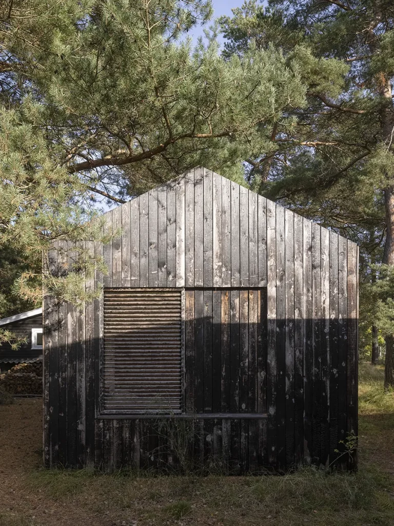 Burned Wood House | Topcret